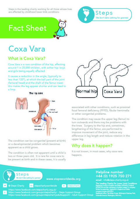 Coxa Vara - STEPS Charity