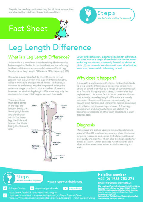 Leg Length Difference - STEPS Charity