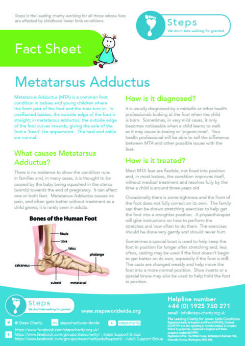 Metatarsus Adductus - STEPS Charity